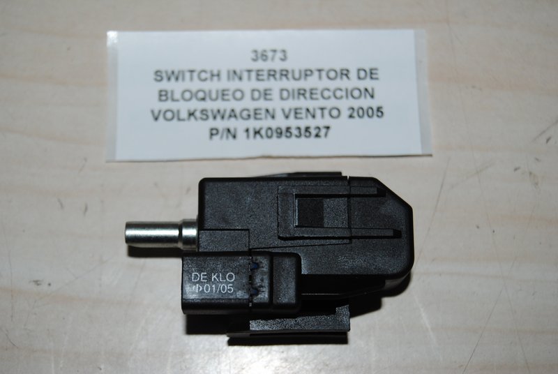 SWITCH INTERRUPTOR DE BLOQUEO DE DIRECCION VOLKSWAGEN VENTO 2005 P/N ...